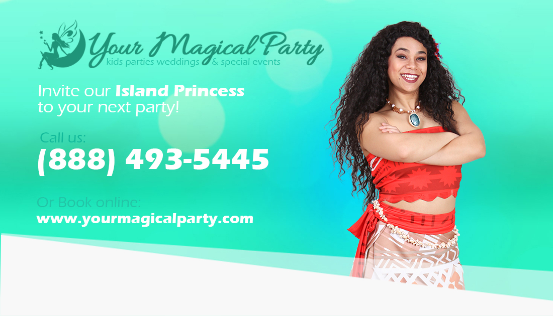 Island Princess | Princess Characters | Your Magical Party